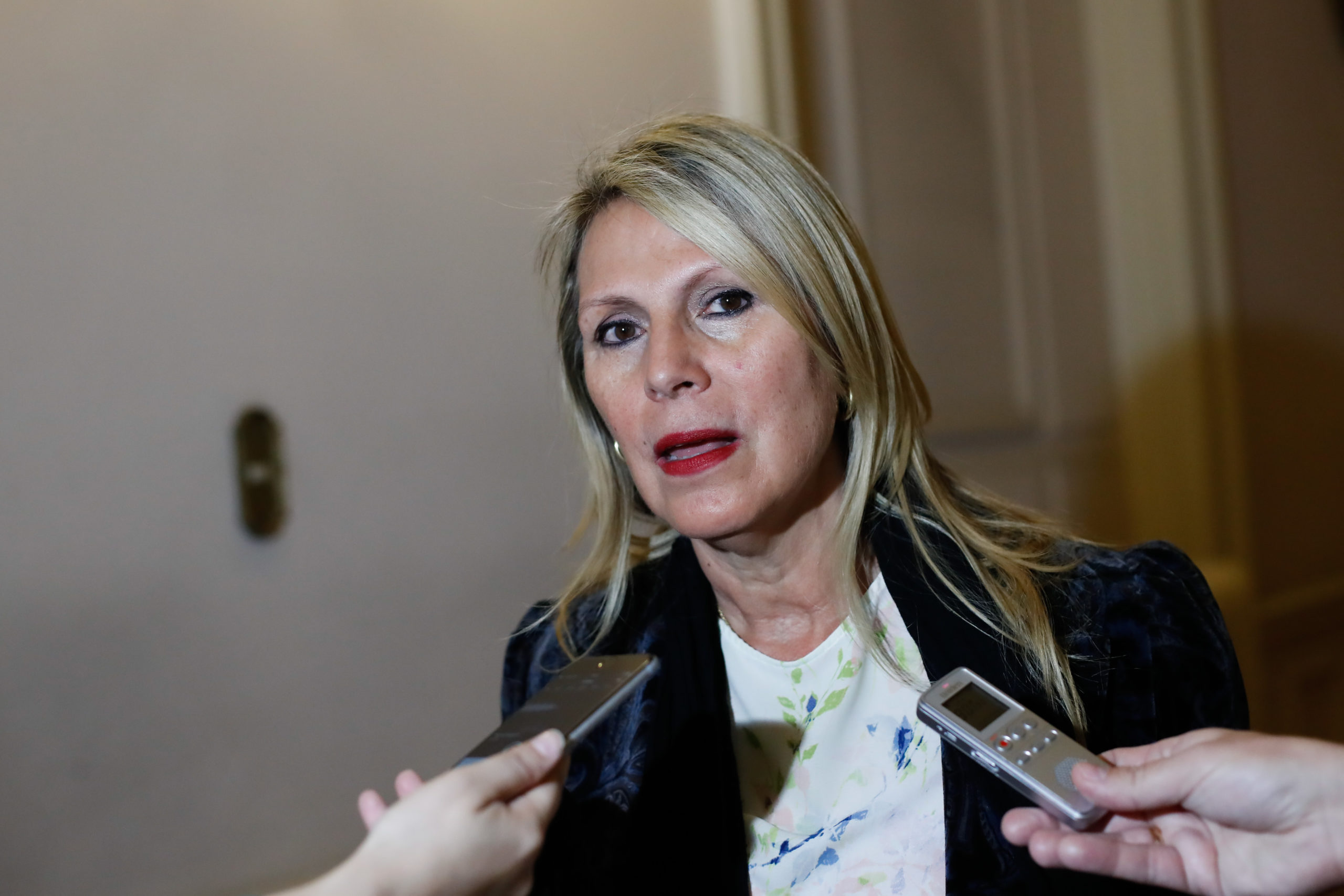 Lily Pérez afirmó que dejará “los pies en la calle” por apoyar a Piñera