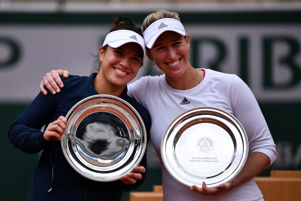 Guarachi perdió en la final de dobles femenino de Roland Garros