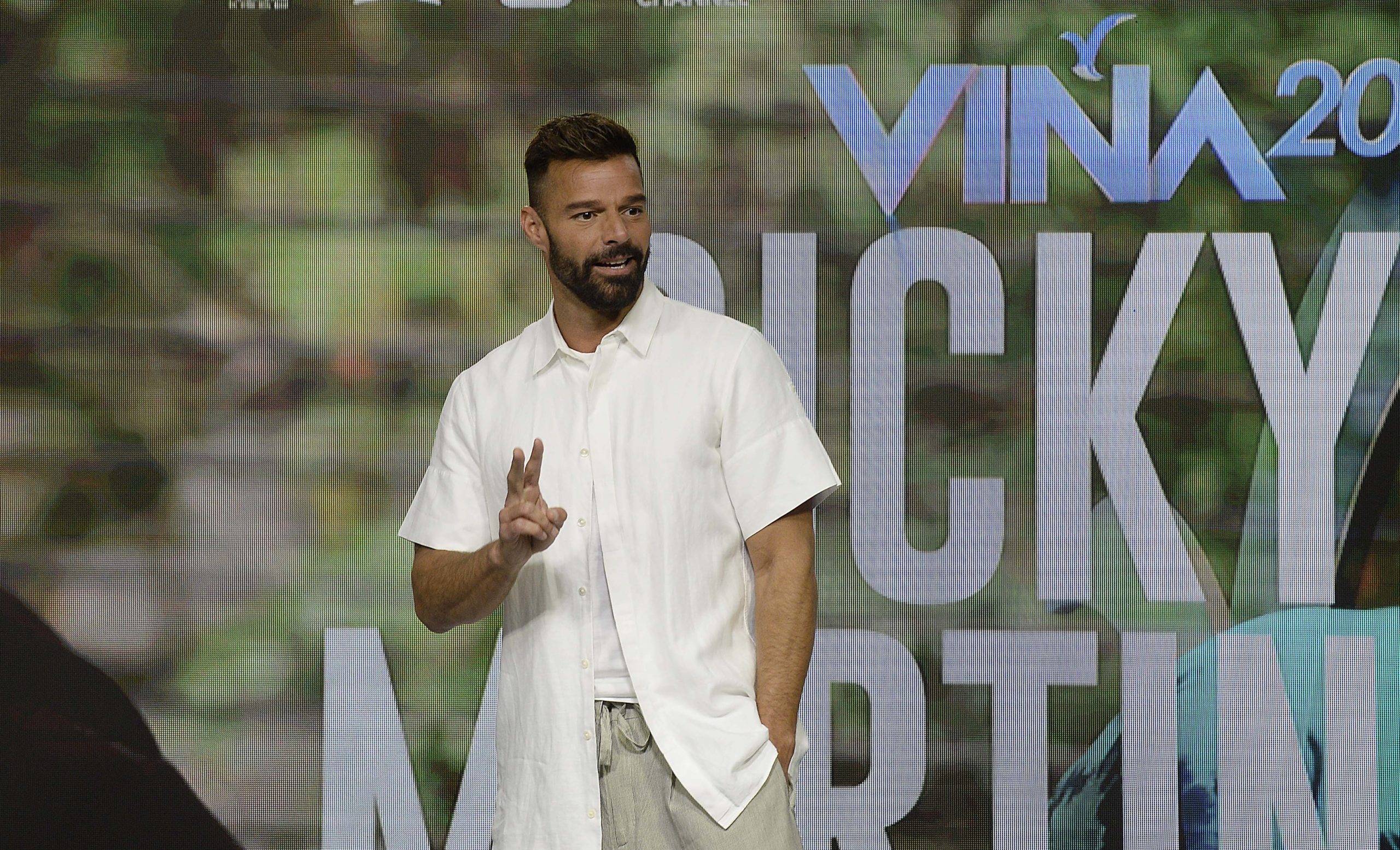 Ricky Martin: “Siento mucha admiración por el pueblo chileno”