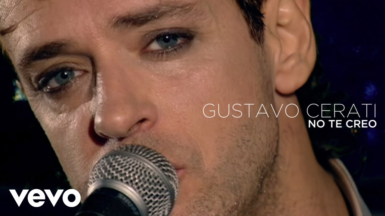 Estrenan videoclip inédito de Gustavo Cerati grabado hace 17 años