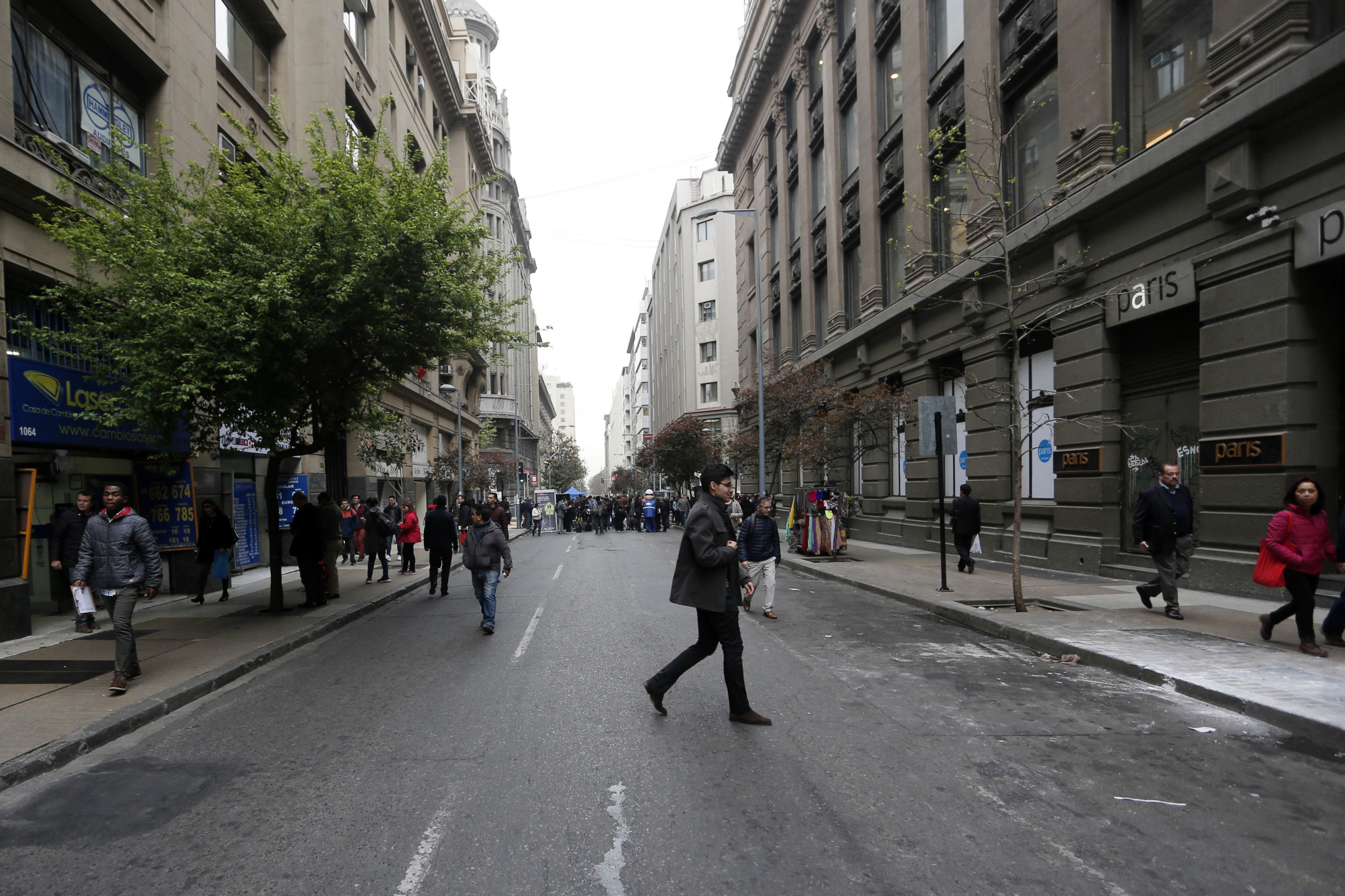 Día Nacional Sin Auto: este viernes calle Agustinas será vía exclusiva ...