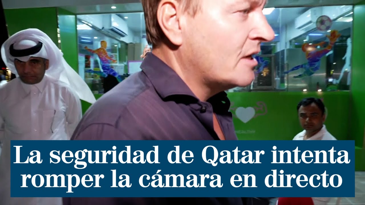 VIDEO | Polémica en Qatar: seguridad del Mundial interrumpe e intenta ...