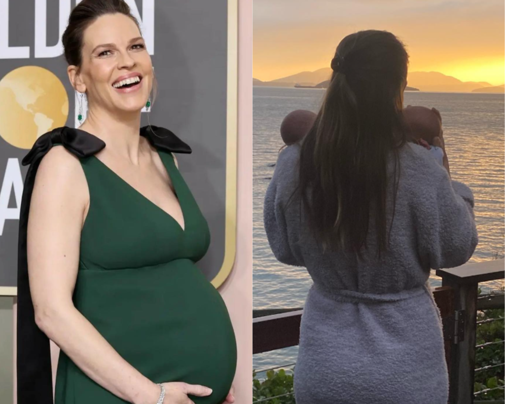 Hilary Swank fue madre por primera vez a los 48 años: Dio a luz a mellizos
