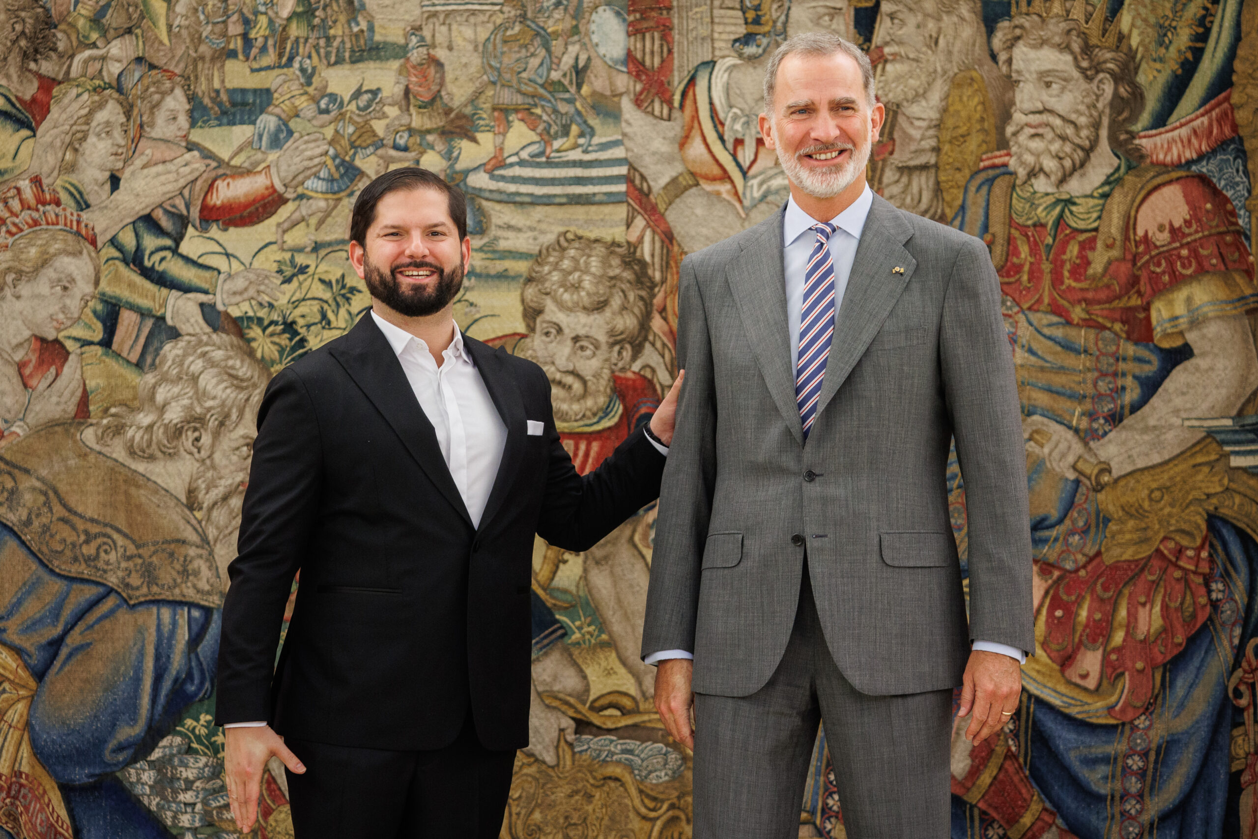 Presidente Boric y el Rey Felipe VI se reunieron en Madrid Presidente Boric y el Rey Felipe VI se reunieron en Madrid