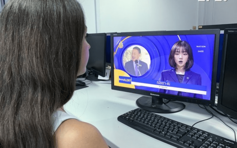 Debuta en televisión de Tailandia la primera presentadora creada con IA