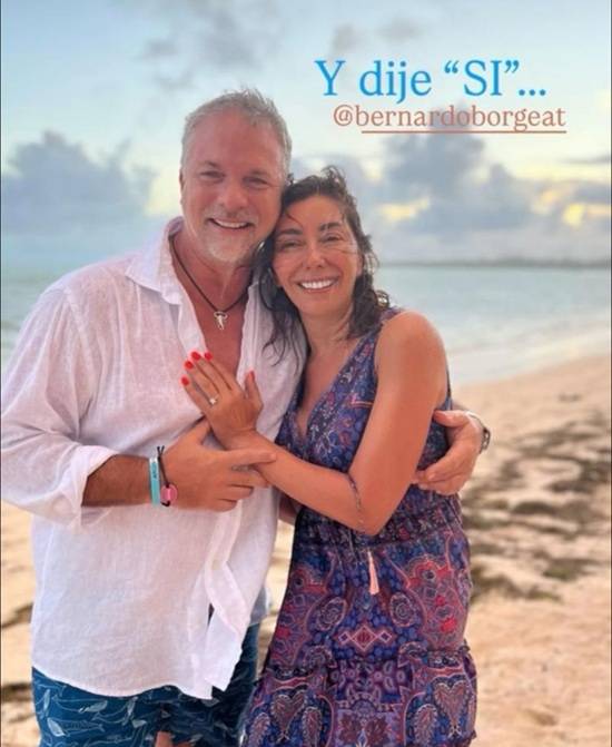 “Y dije ‘sí’…”: Carmen Gloria Arroyo y Bernardo Borgeat anuncian que se casarán luego de 12 años ...
